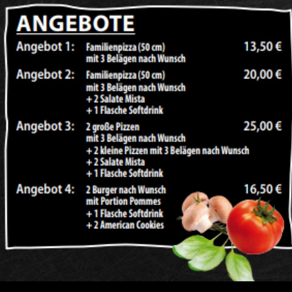 Menu at Da Pizza Corner, Ginsheim-Gustavsburg