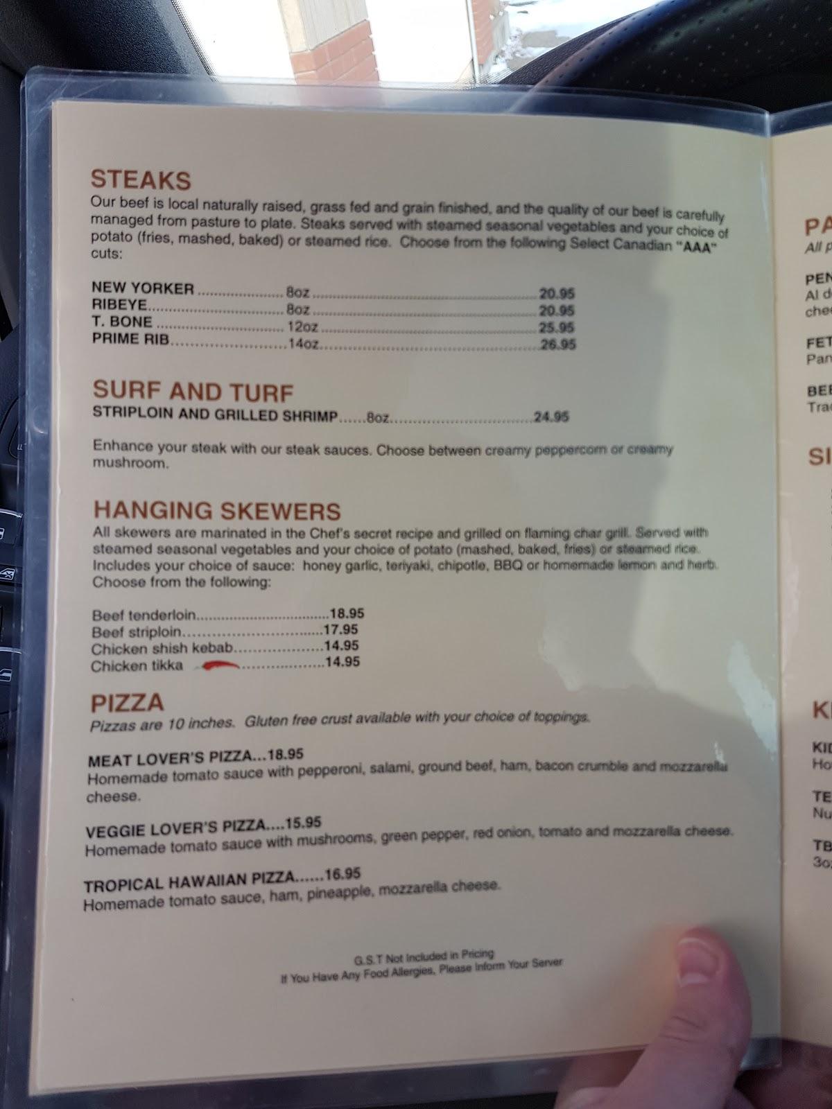 Menu at The Butter Chicken Co. Fairview restaurant, Fairview
