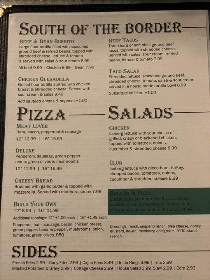 The Shamrock Bar Grill Menu, Saranac Lake, NY, 59% OFF