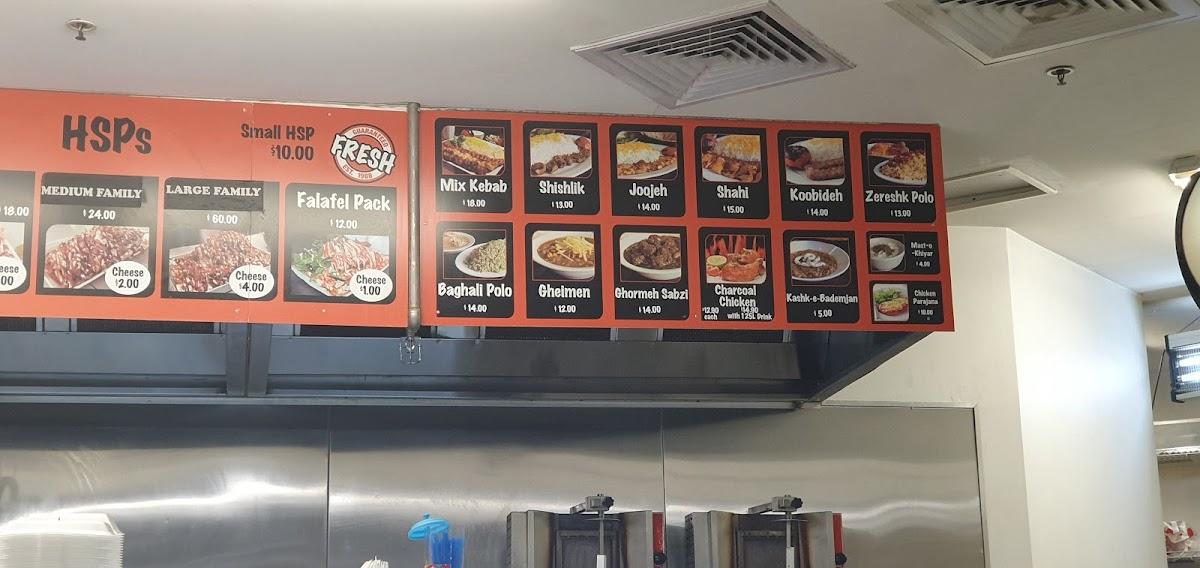 Menu at A1 Charcoal Chicken, Corio