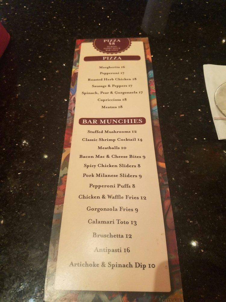 Menu at Grotto Ristorante pizzeria, Las Vegas