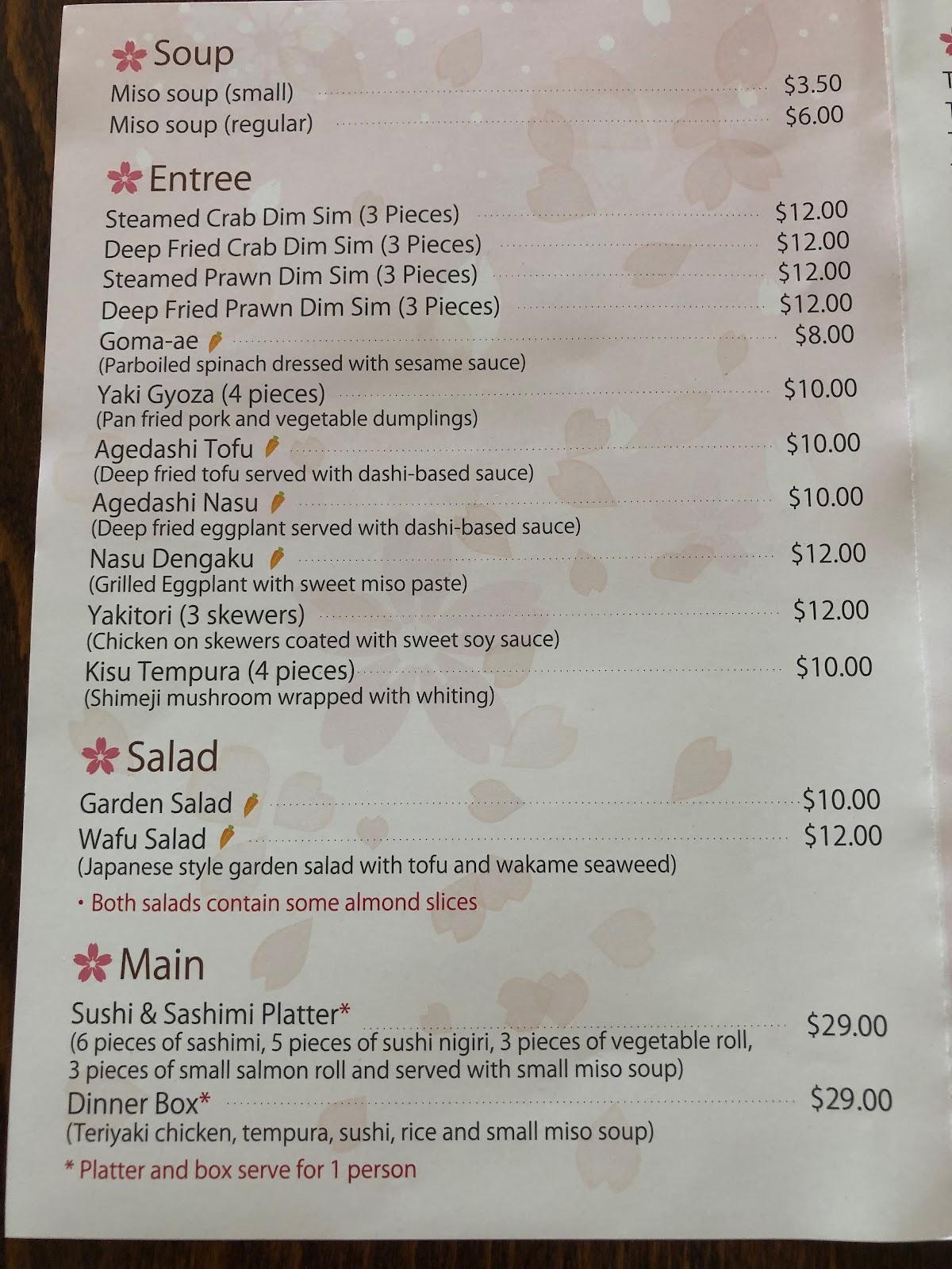 Menu at Teriyaki Boy Balmain restaurant, Balmain