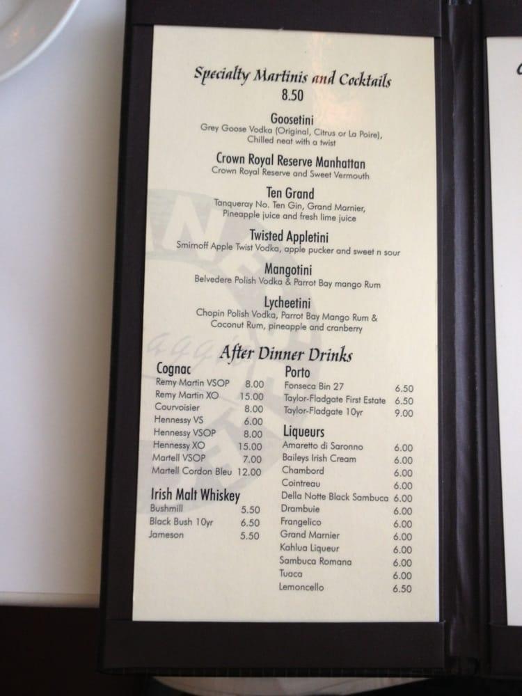 Menu at Assaggio Kapolei restaurant, Kapolei, 777 Kamokila Blvd