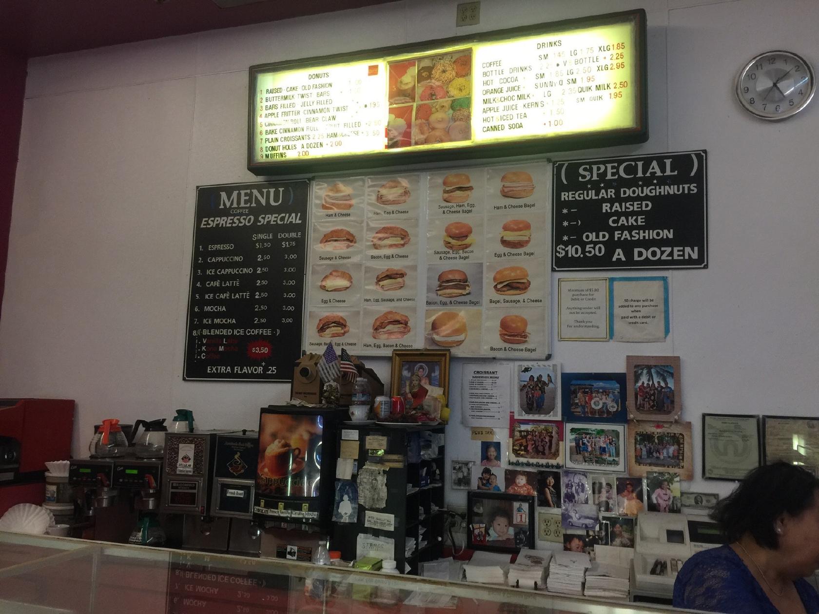 Menu at Lee's Donuts desserts, San Leandro, Davis St