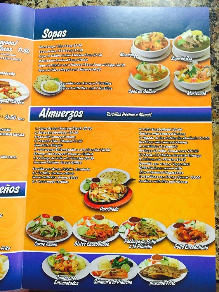 Menu at Sarita's Bakery & More, Houston, Barker Cypress Rd #111