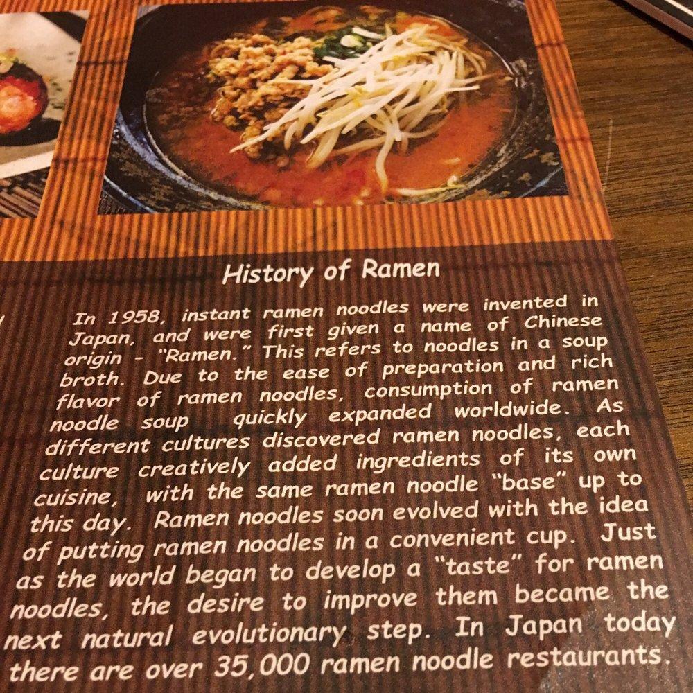 Menu at Sachi Authentic Japanese Ramen And Okonomiyaki restaurant ...