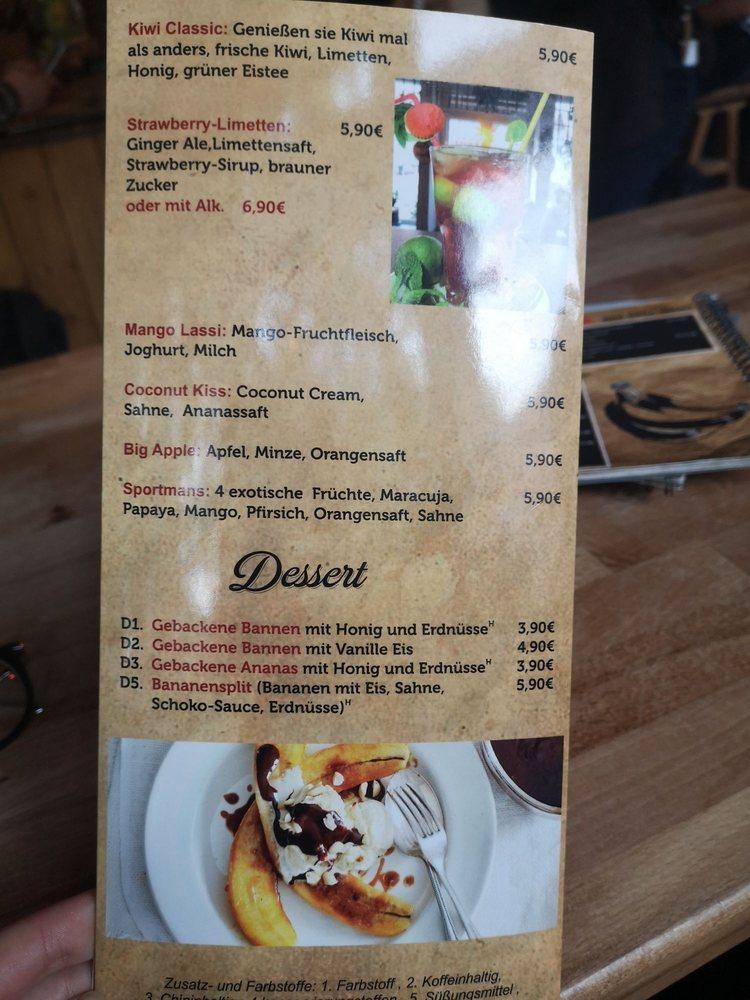 Menu at Viet Village restaurant, Cologne, Hohenstaufenring 14