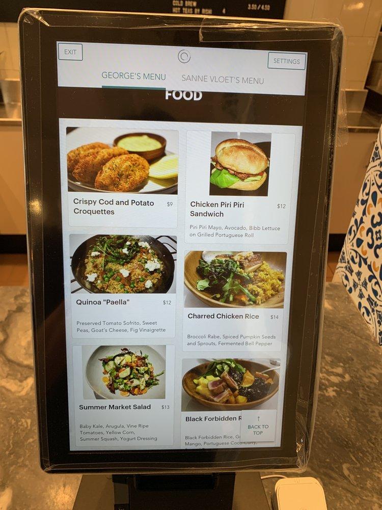 Menu at Amar restaurant, New York City