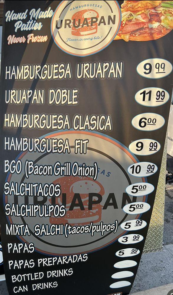 Hamburguesas Uruapan in Compton - Restaurant menu and reviews