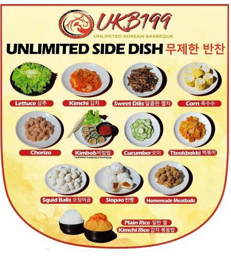 Carta del restaurante Korean199 Unlimited, Ciudad Quezon, Don Mariano
