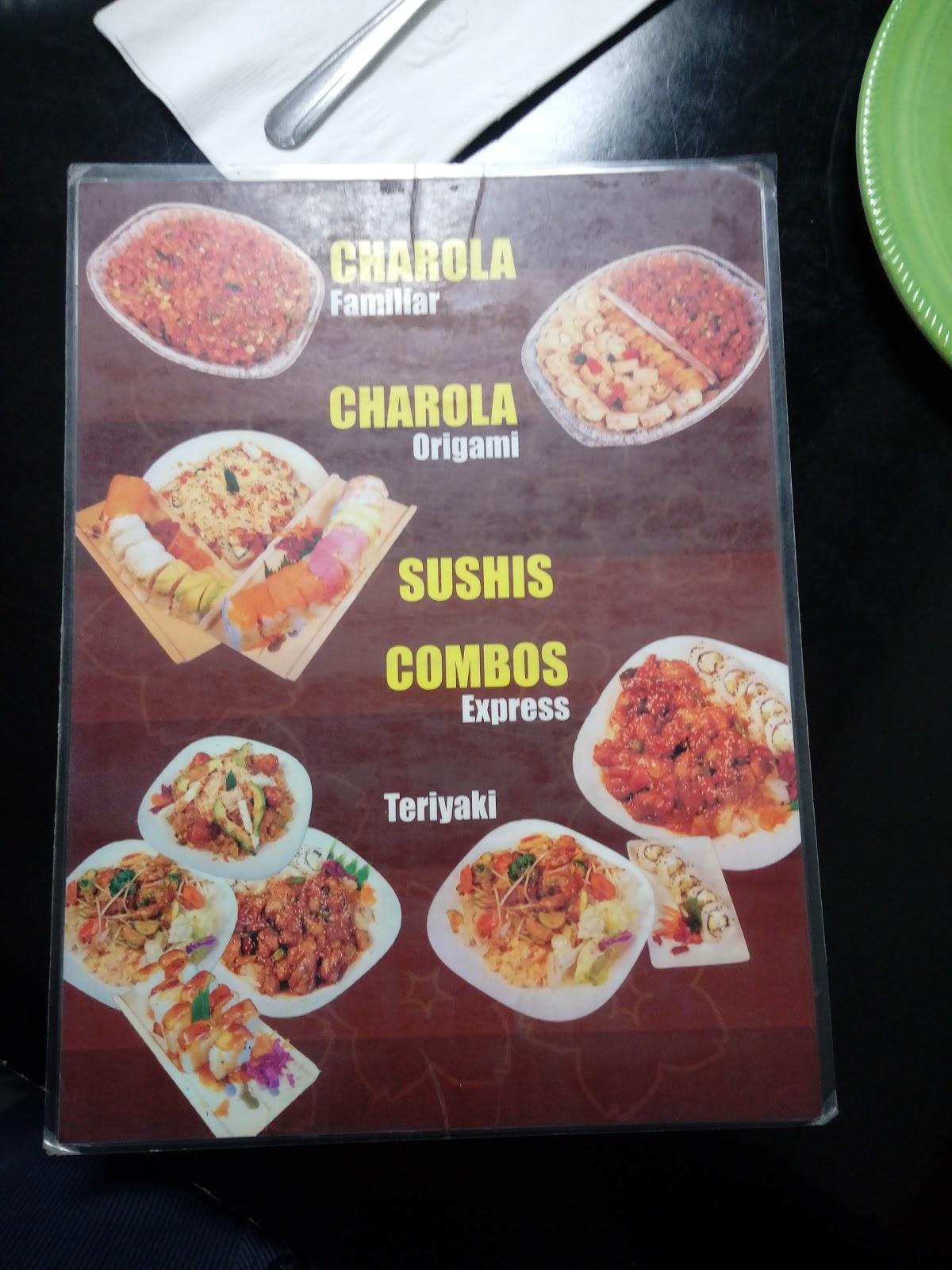 Carta del restaurante Origami Express - Valle del Puebla, Mexicali