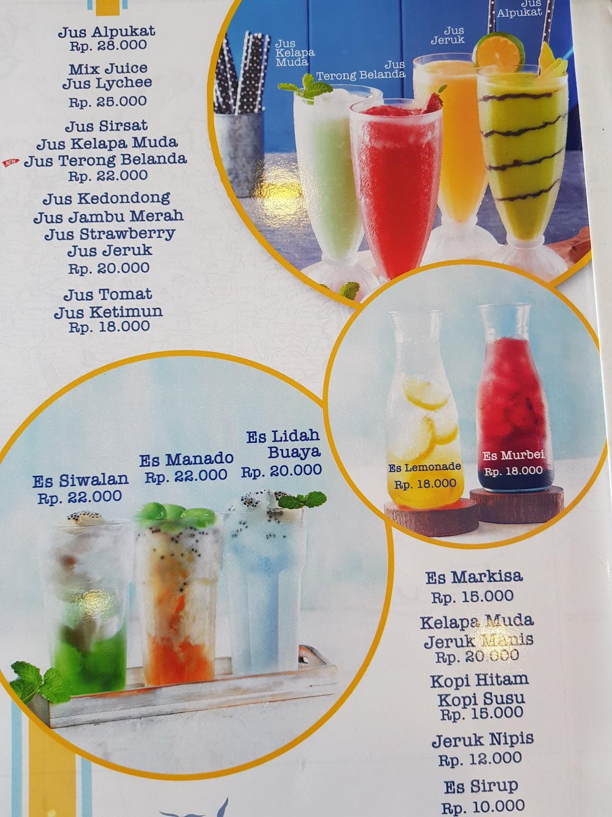 Menu at Daun Lada restaurant, Surabaya, Tunjungan Plaza 6