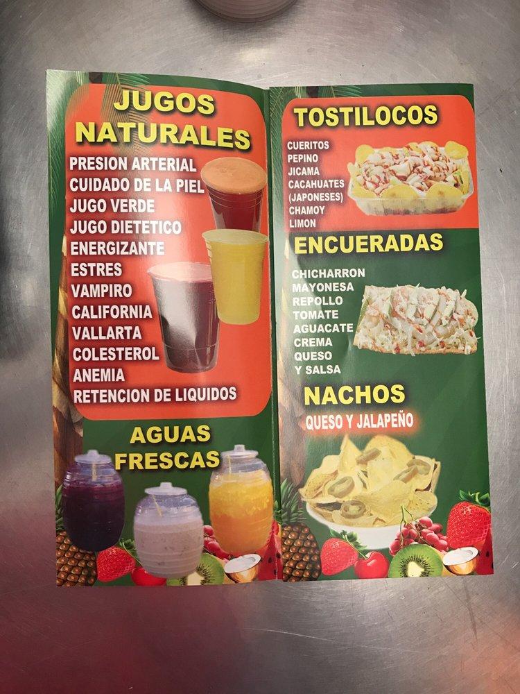 Carta del restaurante Bionicos Sofía Llc, Huntington Park, Pacific Blvd ...