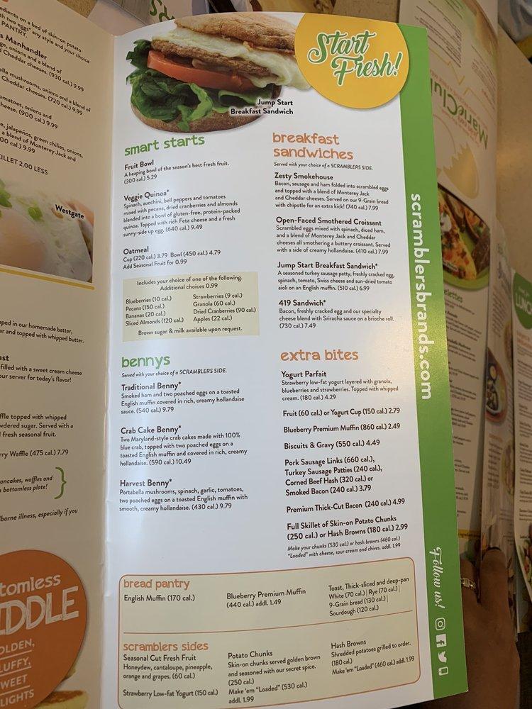 Scrambler Marie Menu | Reviewmotors.co