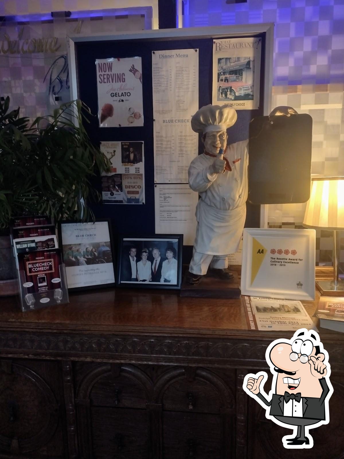 Blue Check Restaurant, Bushey - Restaurant menu, prices and reviews