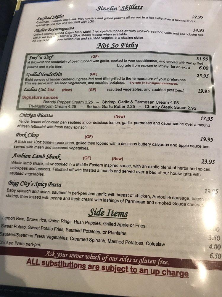 Menu at Georgia Shrimp Company pub & bar, Peachtree City