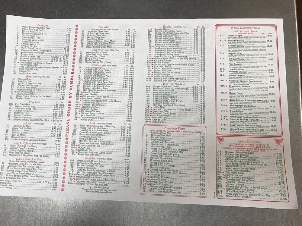 Menu at Silver Lake Kitchen restaurant, Point Pleasant