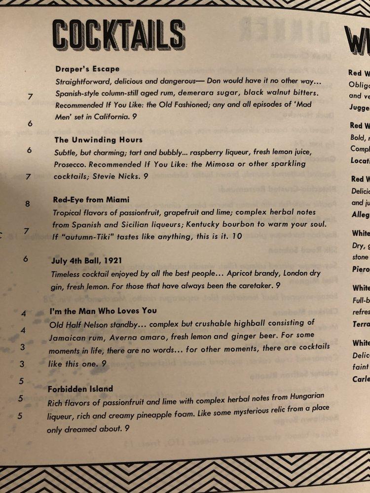 Menu at The Half Nelson pub & bar, Davenport