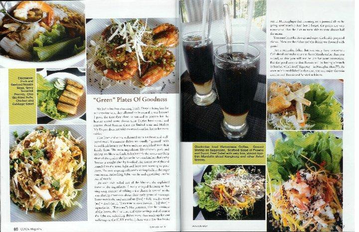 Carta del restaurante Bawai's Vietnamese Kitchen, Silang