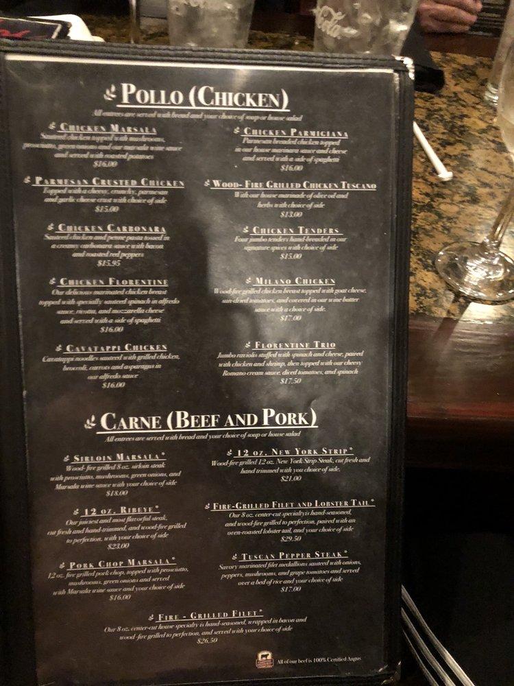 Menu at Moustos Pasta & Grill restaurant, Paris
