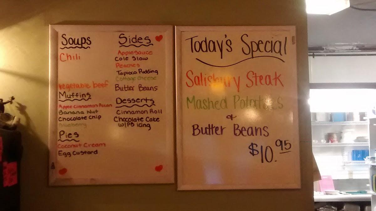 Menu at Earlystown Diner restaurant, Centre Hall