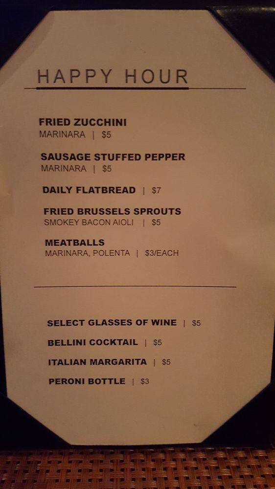 Menu at LockKeepers restaurant, Valley View