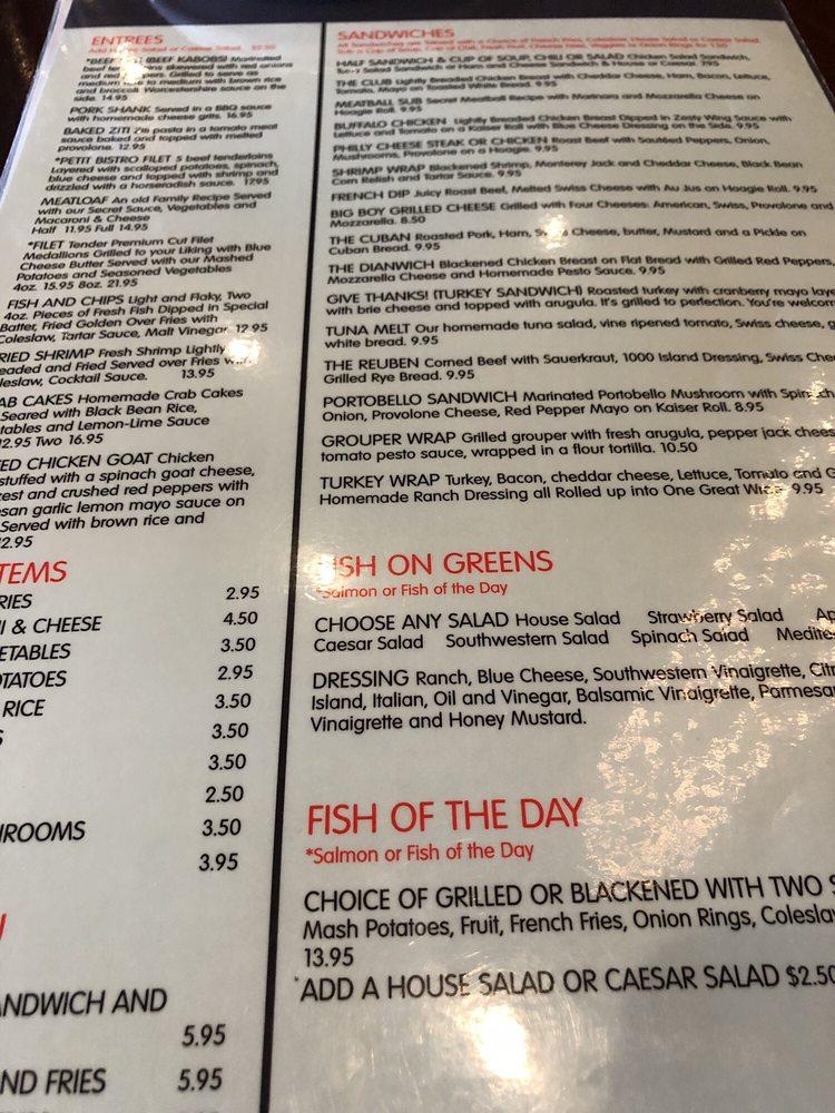 Menu at North Ridge Pub, Raleigh, B Falls of Neuse Rd