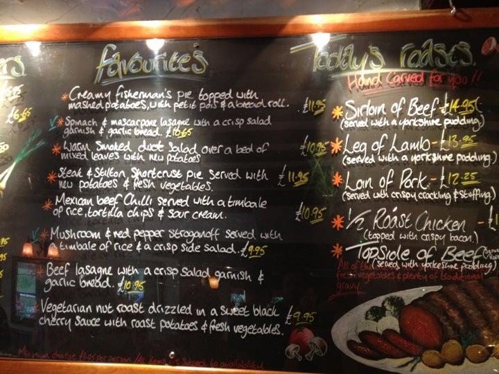 Menu at The Mayfly, Stockbridge pub & bar, Stockbridge