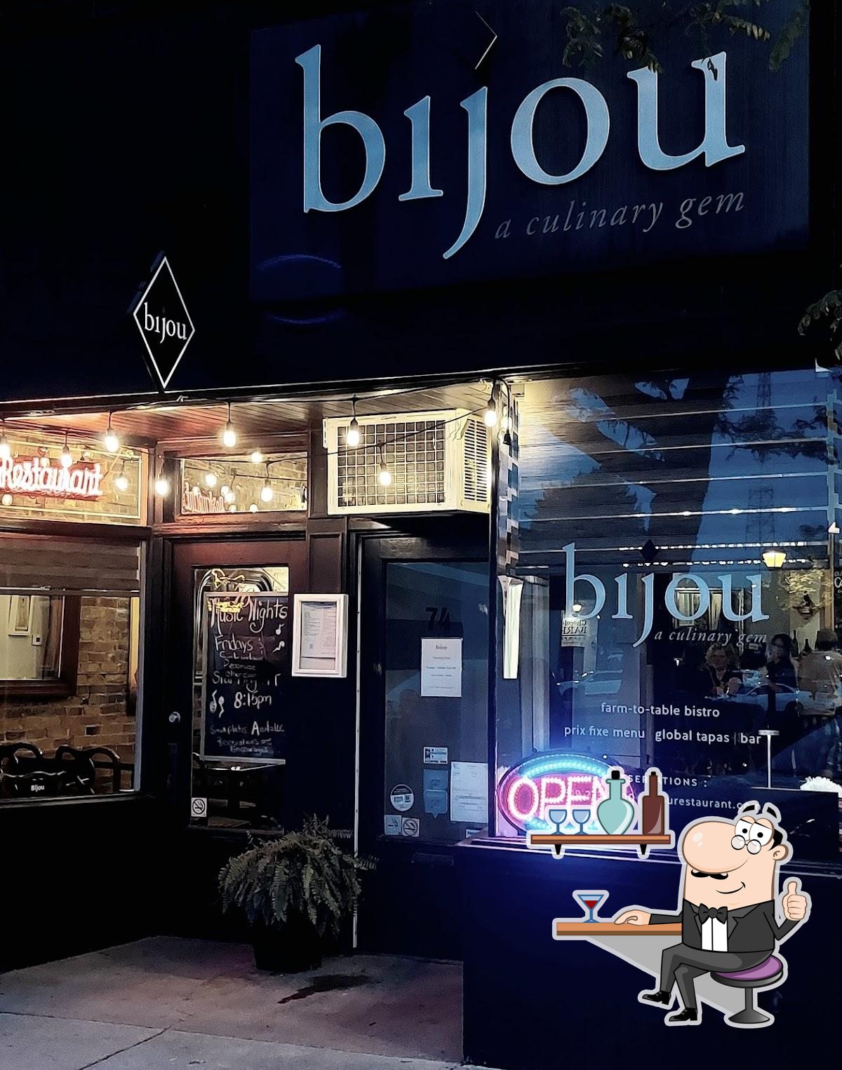 Bijou, Stratford - Restaurant menu, prices and reviews