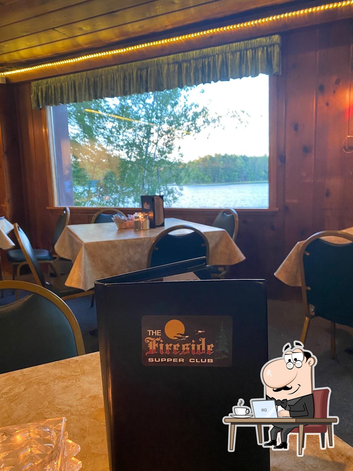 Menu of Fireside Supper Club, Rhinelander - reviews and ratings