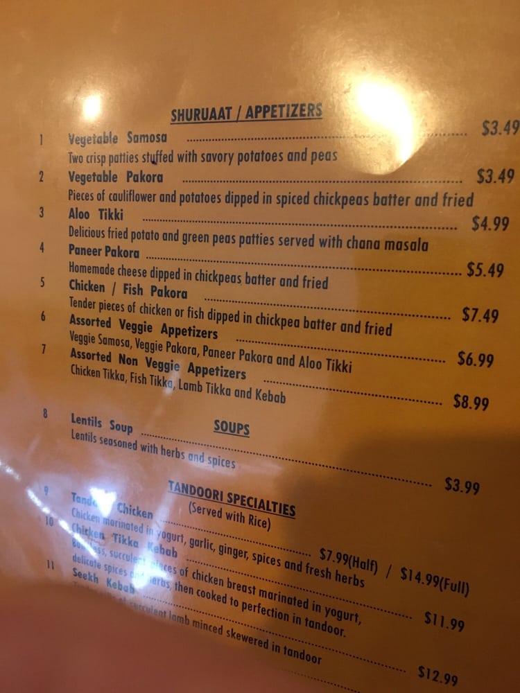 Menu at Curry Corner restaurant, Lacey, Martin Way E Ste 2