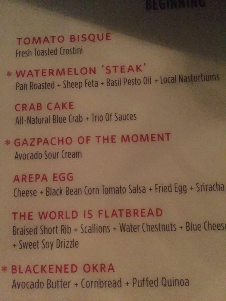 Menu at Dada pub & bar, Delray Beach