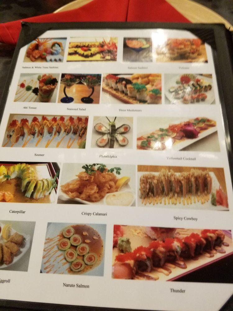 Menu at Koto Japanese Steakhouse & Sushi, Norman