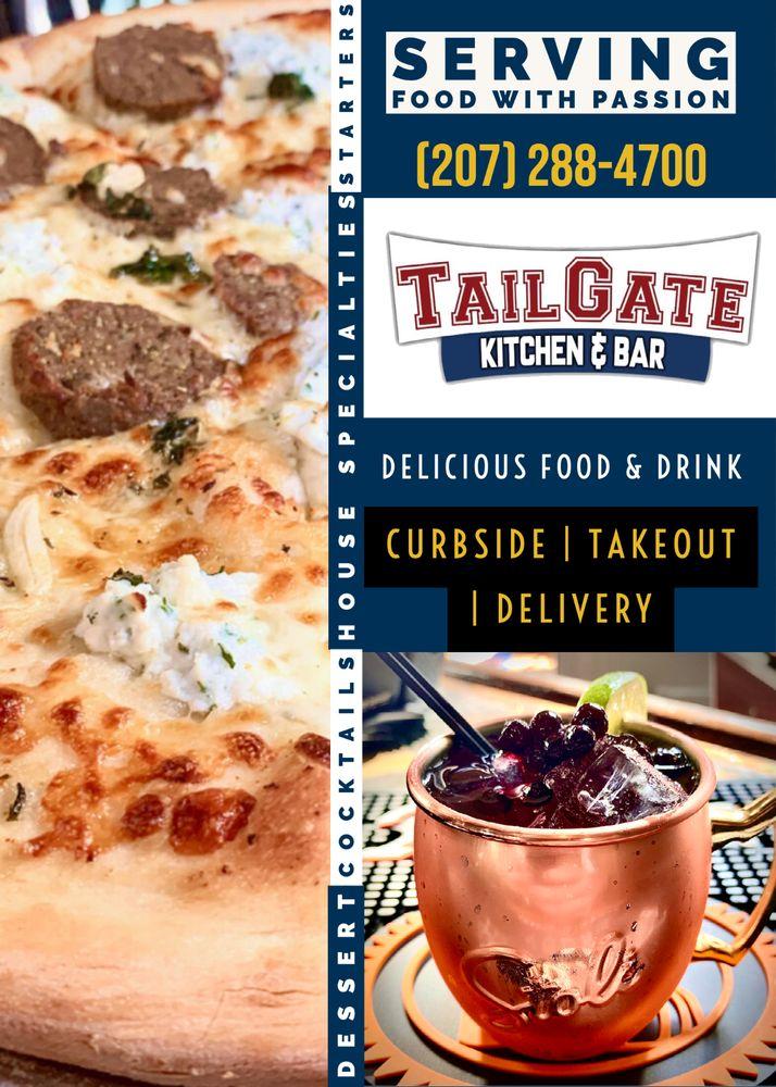 Menu at Tailgate Kitchen & Bar, Bar Harbor