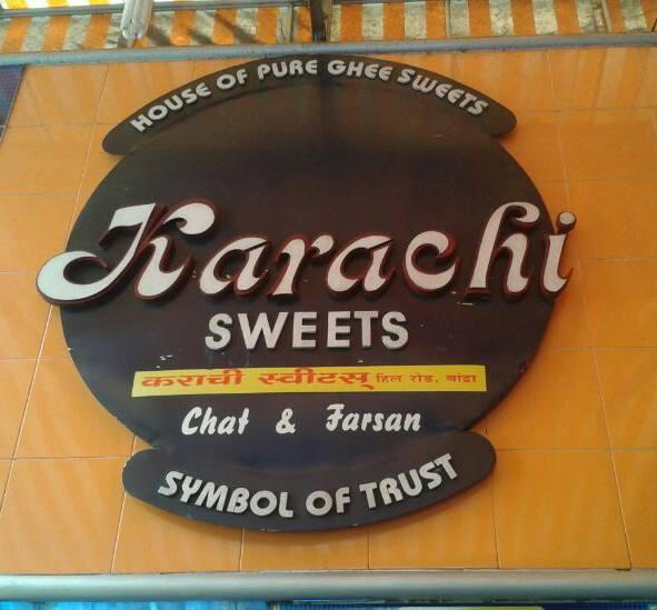 Karachi Sweets Bandra, Mumbai - Restaurant menu and reviews
