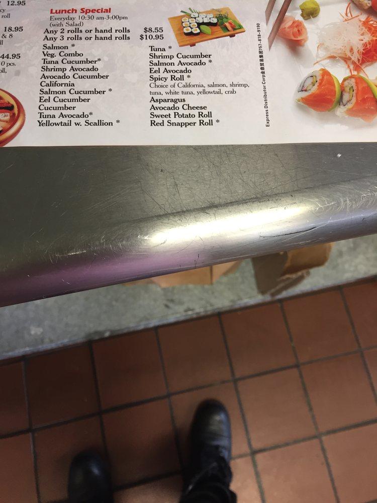 Menu at Sushi Palax restaurant, Maugansville