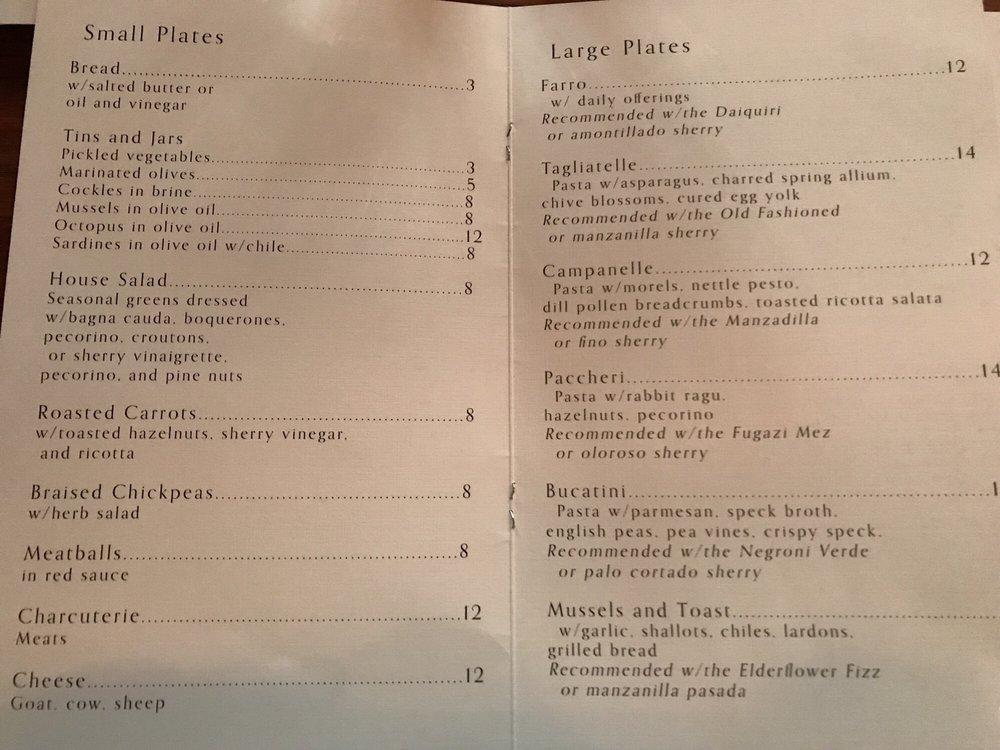 Menu at En Rama pub & bar, Tacoma
