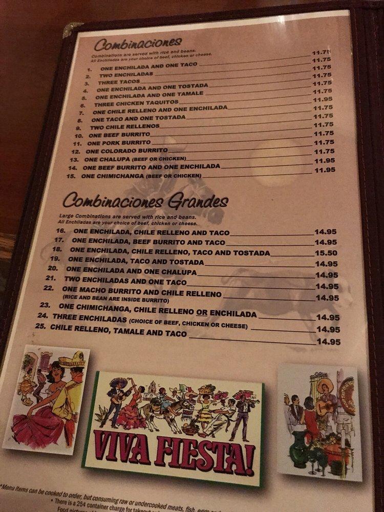 Menu at El Caporal restaurant, Maple Valley, Maple Valley Black Diamond ...