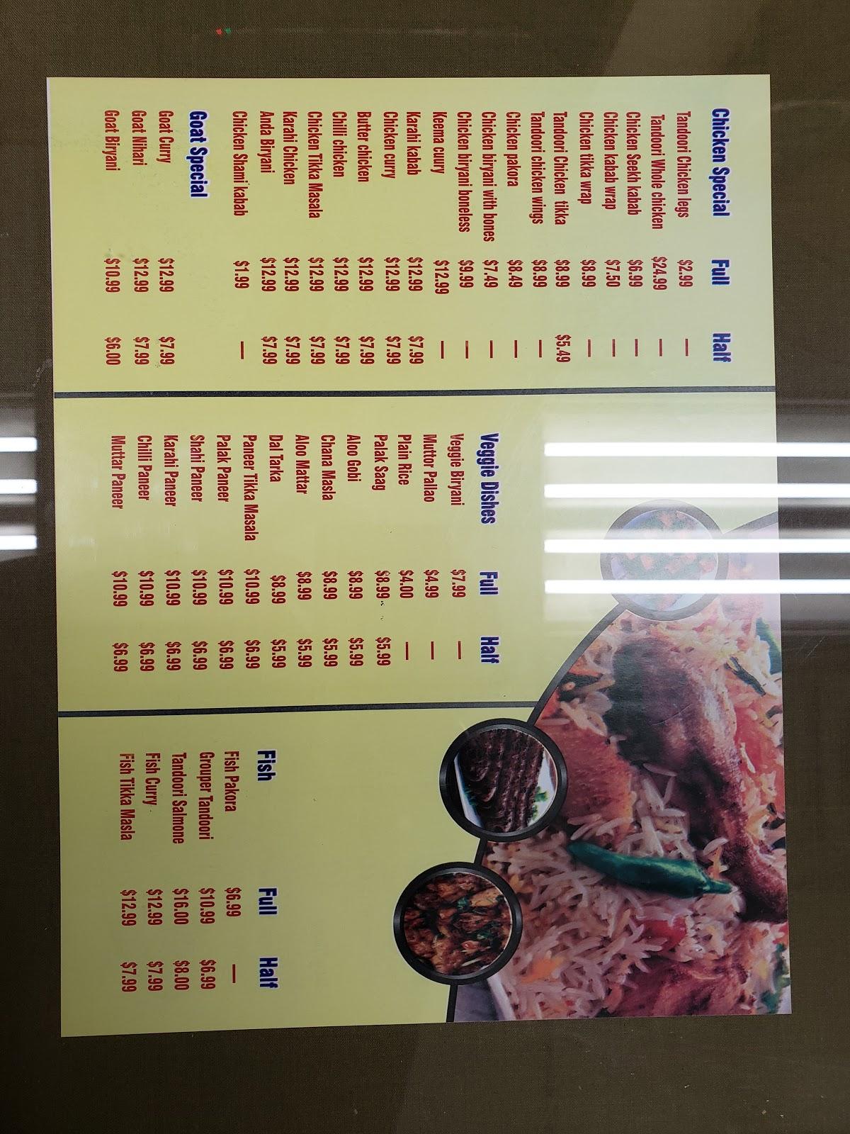 Menu at Crispy Restaurant & Catering, Toronto