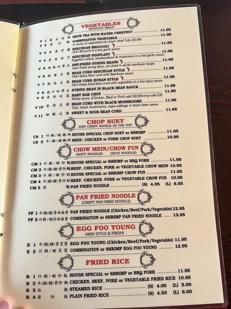 Menu at Golden Moon Restaurant, Arroyo Grande, E Grand Ave