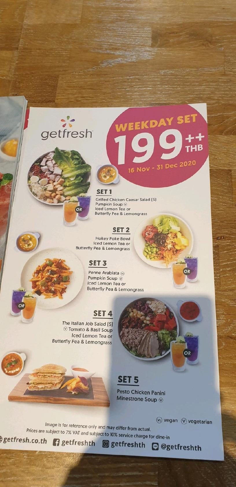 Carta de getfresh, Bangkok, 101 True Digital Park