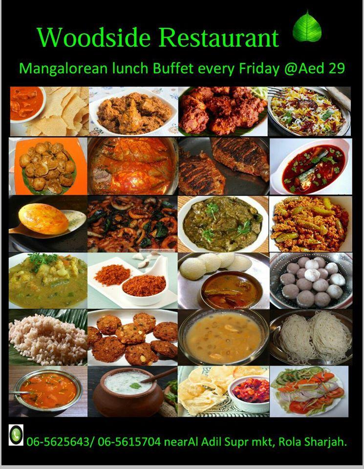 Menu at Woodside Restaurant, Sharjah, Abdulrahman Bin Ouf Street