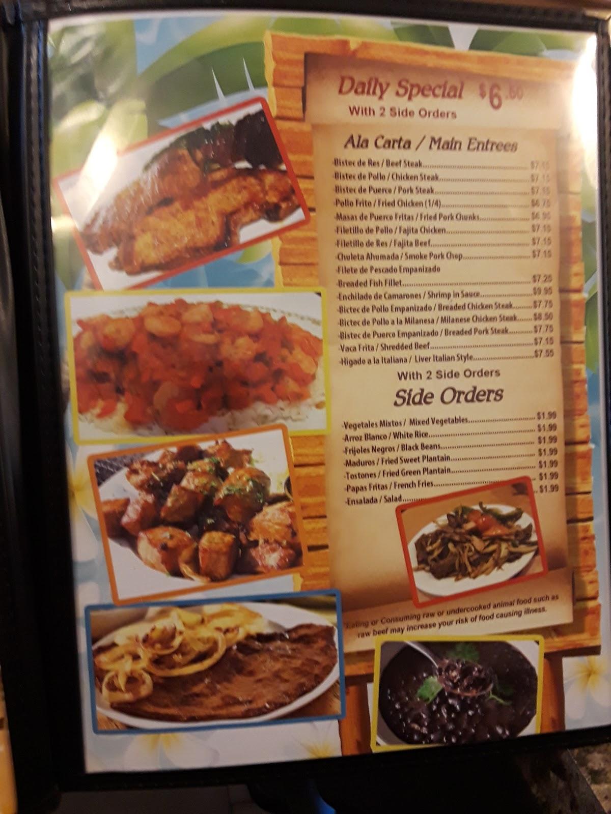 Menu at Coco Bakery-Restaurant, Cape Coral