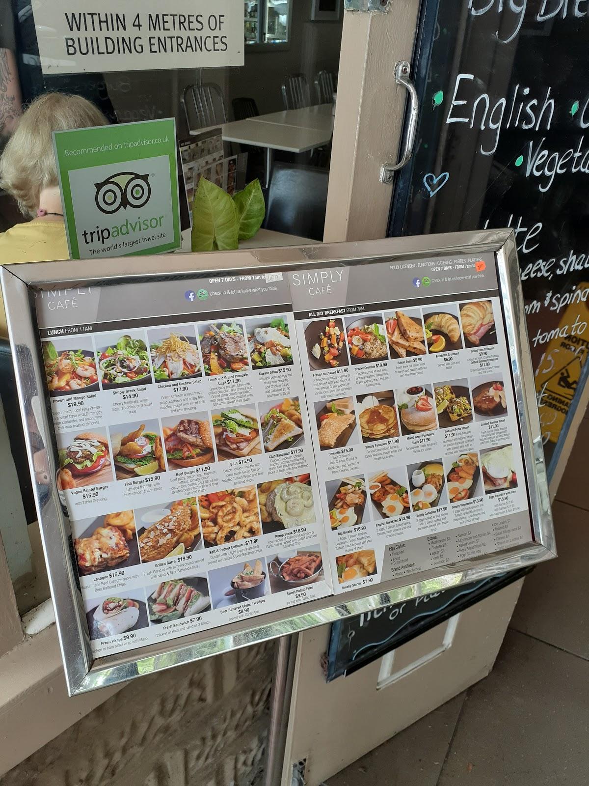 Menu at Table Eleven restaurant, Torquay