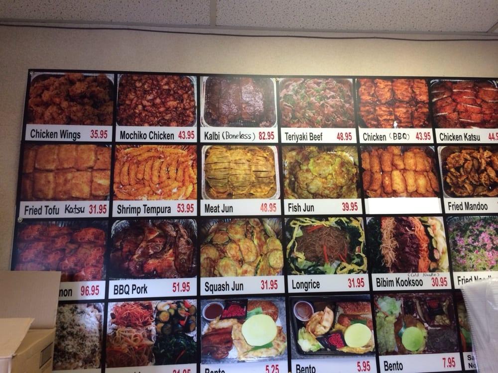 Menu at Sam's Delicatessen restaurant, Honolulu