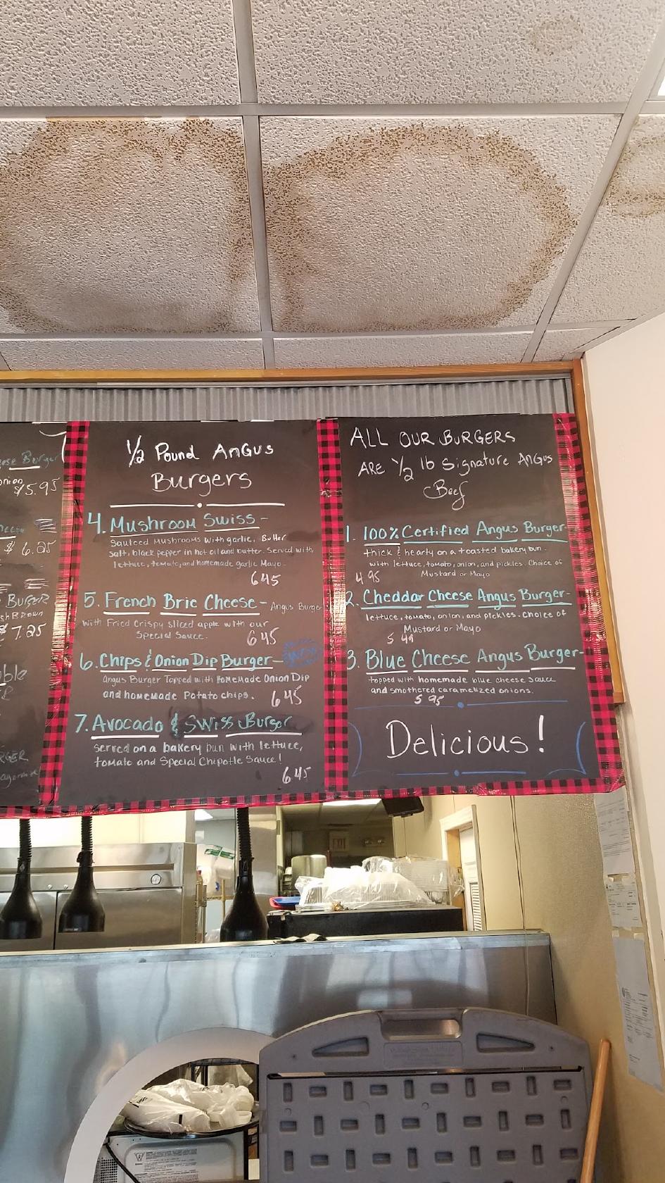 Menu at Lip Smackers restaurant, Oklahoma City, N May Ave