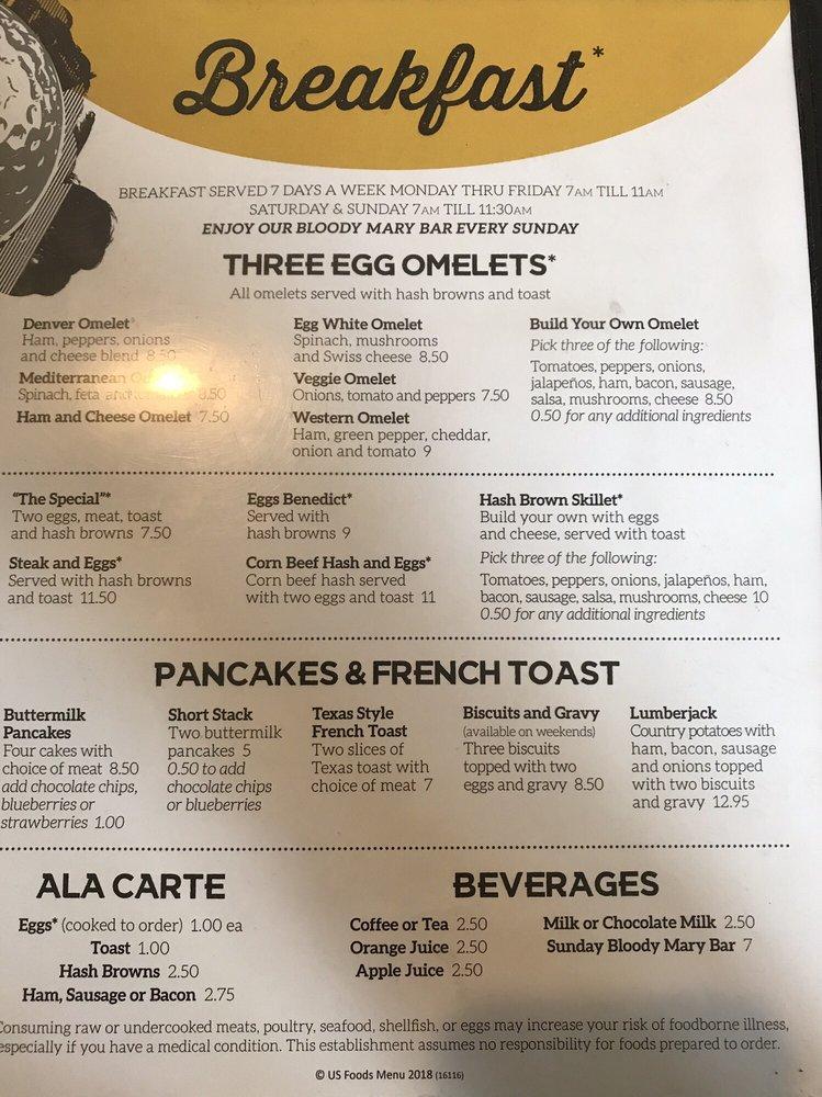 Menu at Rumors Sports Bar & Grill, Sussex