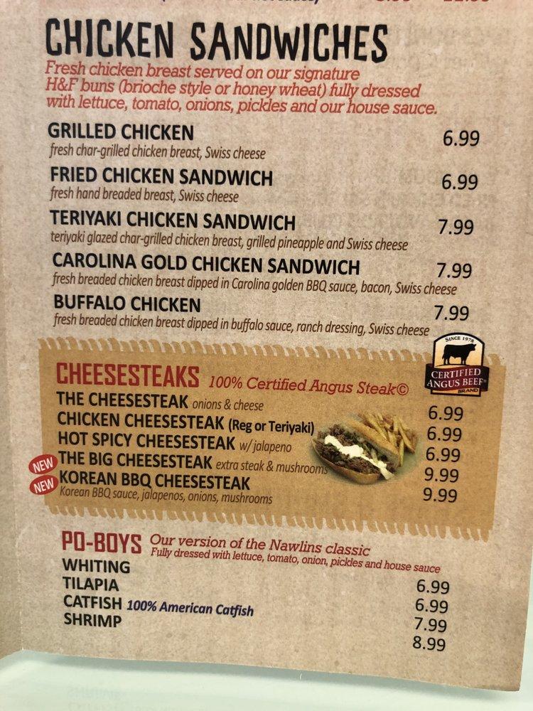 Menu at WNB Factory - Wings & Burger restaurant, Gainesville, Jesse ...