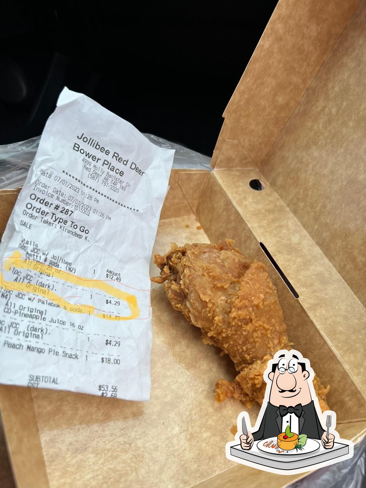 Jollibee in Red Deer - Restaurant menu and reviews