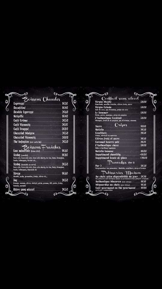 Menu au Restaurant L'Authentique, Bourg-en-Bresse